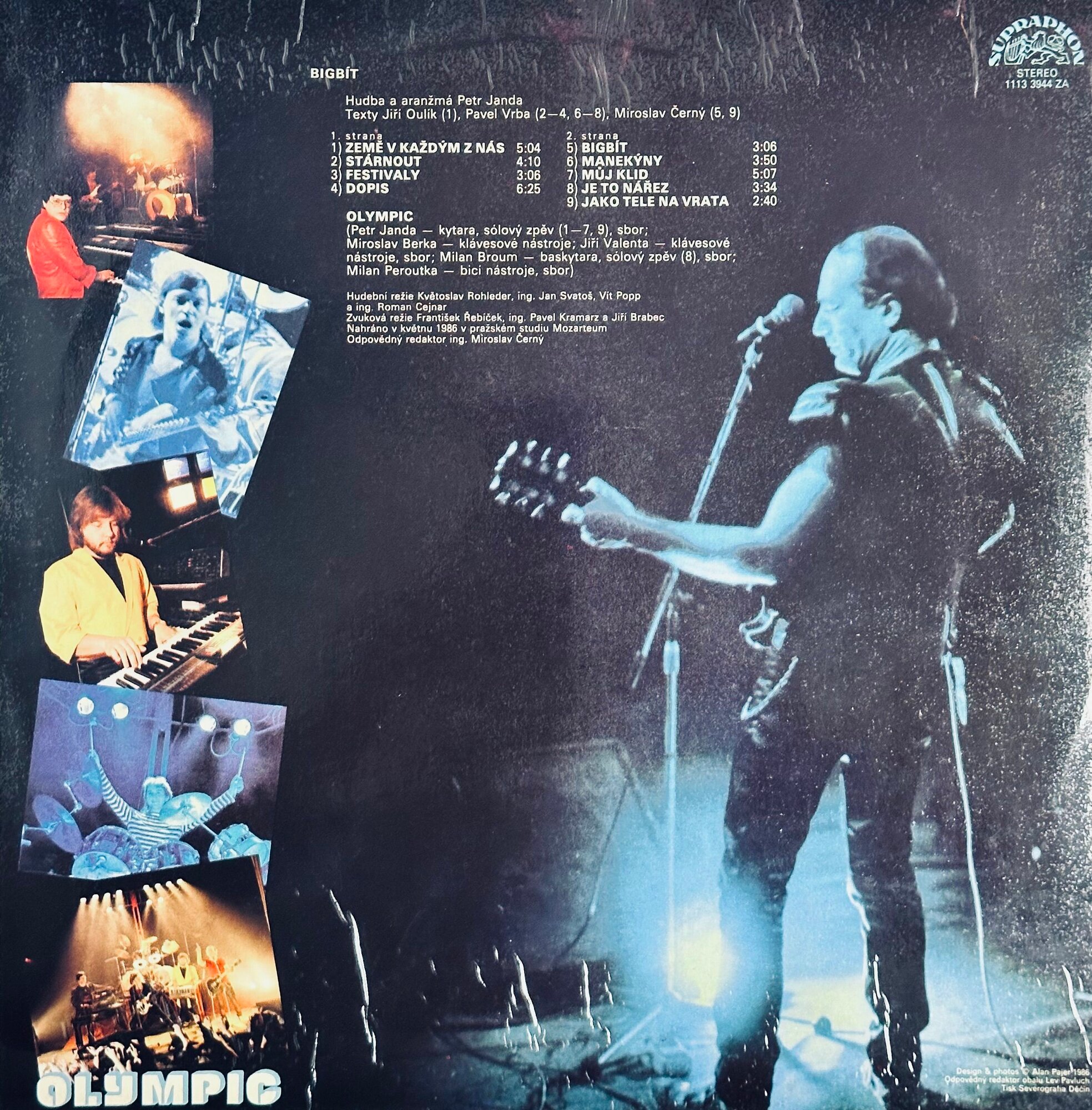 Olympic "Bigbit", винил LP12" 1986 — фото 1
