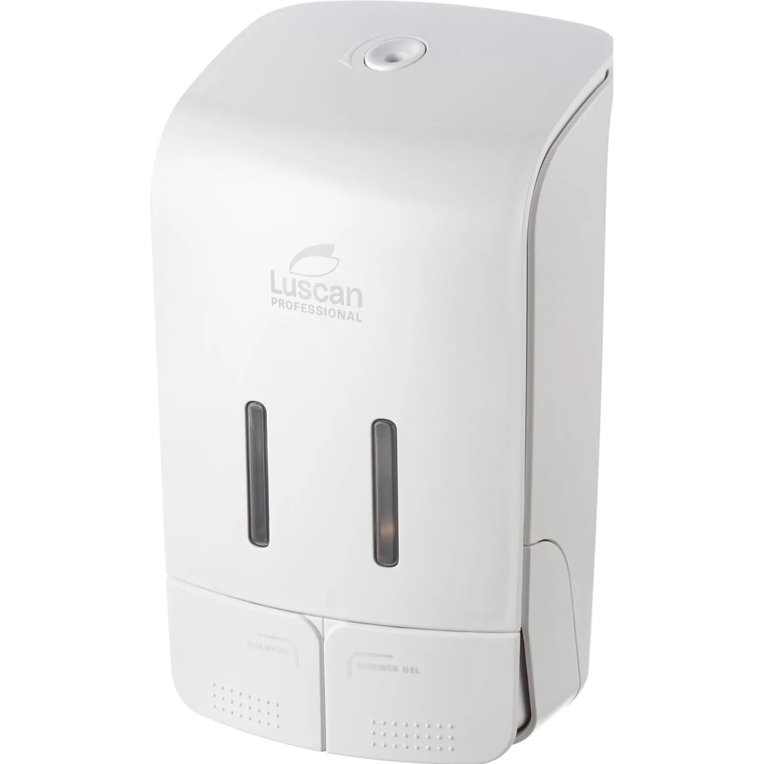 Дозатор для жидкого мыла Luscan Professional Etalon 2x550мл белый