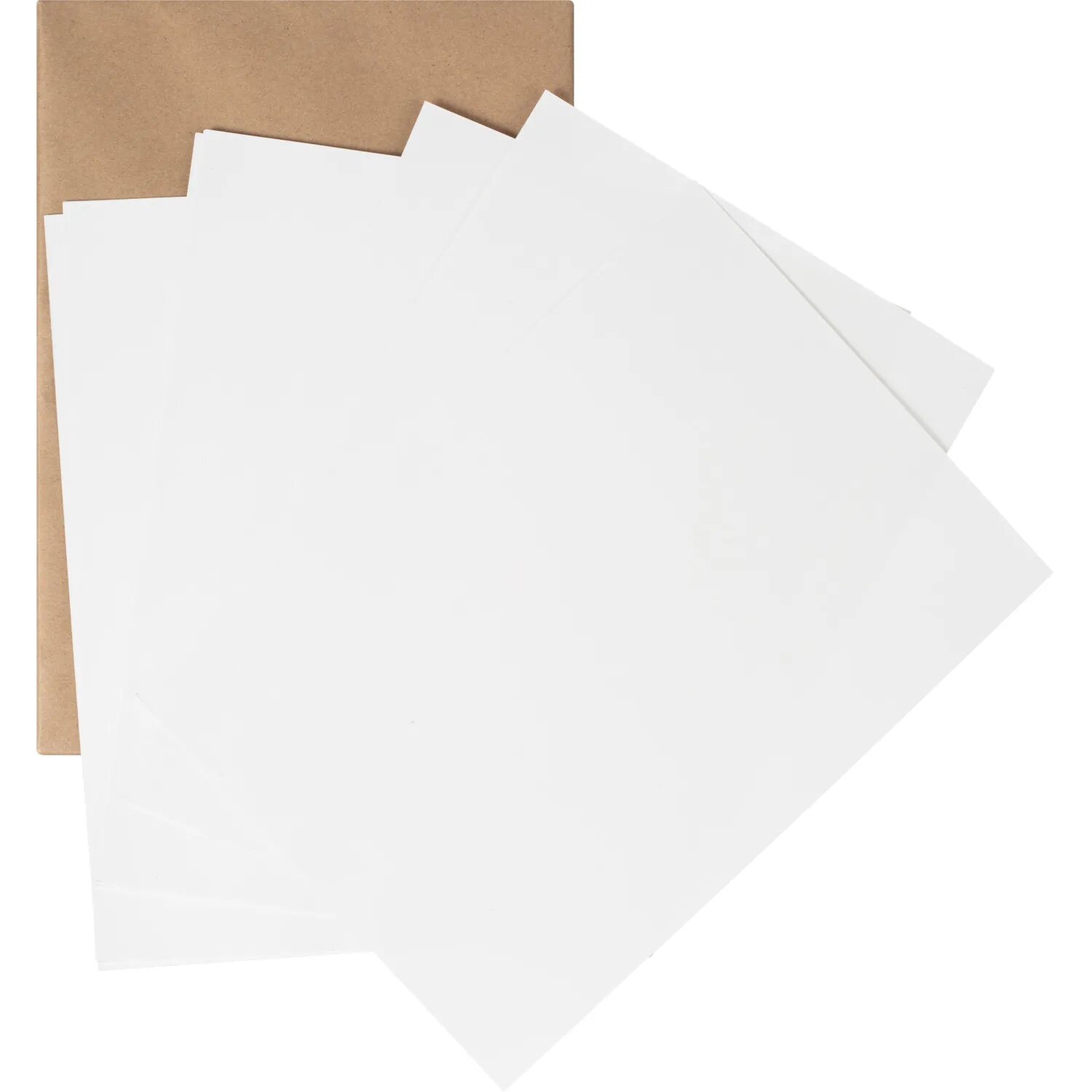 Бумага для акварели в листах №1 School А4.200л, блок 180гр, уп. крафт