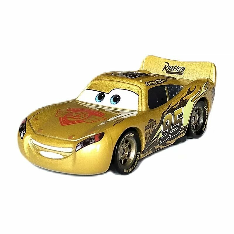 Детская машинка Disney Pixar Cars 3, игрушки Молния Маккуин, Джексон Шторм, Король Мэтр, 1:55, литая модель машинки из металлического сплава, подарок для детей
