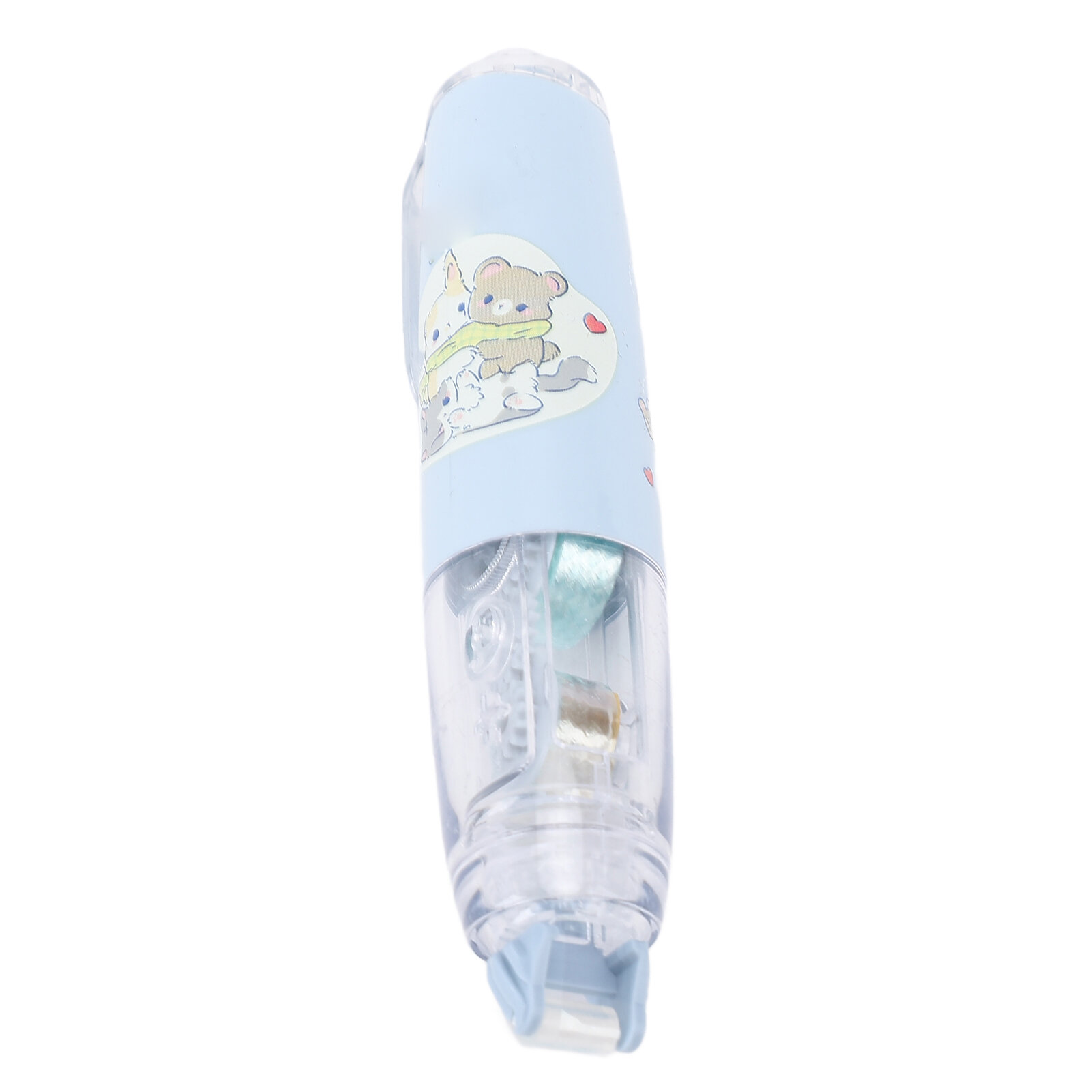 Ролик для клеевой ленты сменный большой емкости выдвижной двухсторонний ролик для липкой ленты для рукоделия CR-545 синий