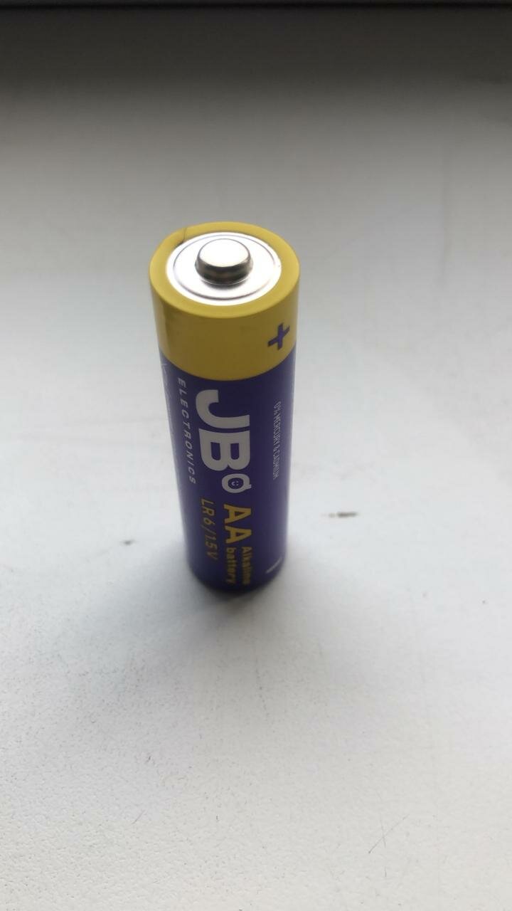 Батарейки АА - Alkaline Battery AA Х10. JB Electronics Power Plus. Срок годности - 5 лет. LR6/1.5v