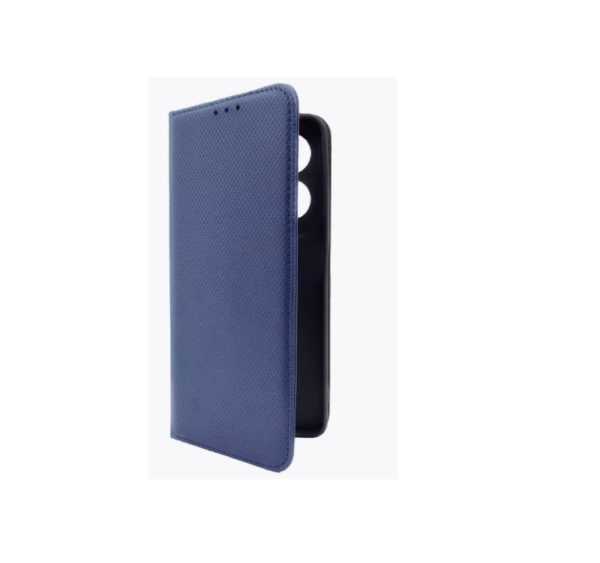 Чехол-книжка Borasco Fold Case для Infinix HOT 40i/Smart 8/Smart 8 Plus/8 Pro Синий