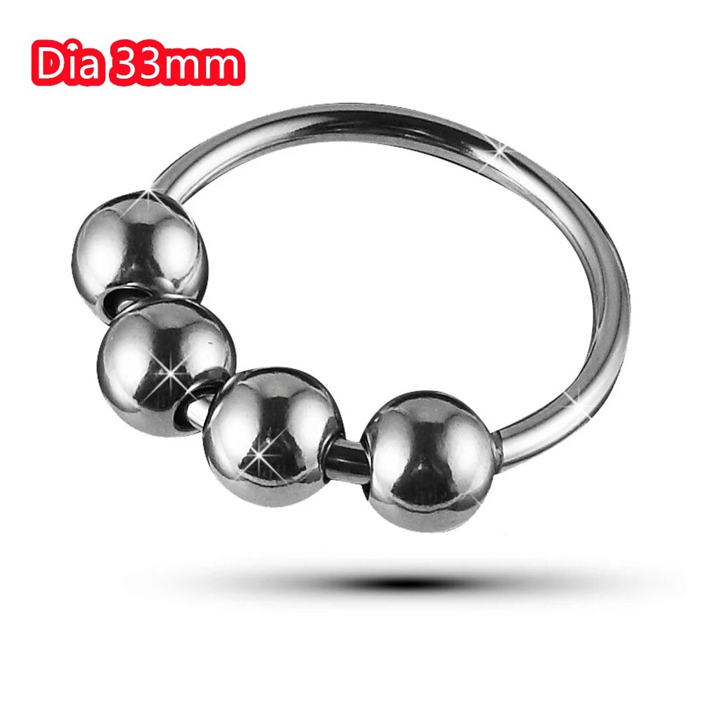 Кольцо для пениса из нержавеющей стали, Style 10