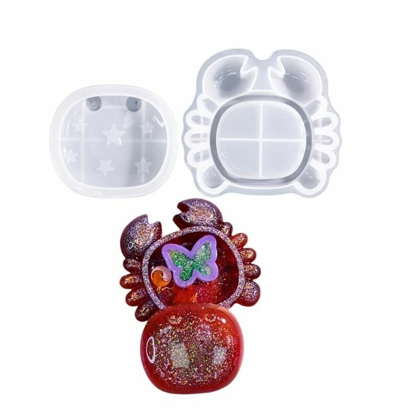 Морской эластомер с креветкой Shellback для декоративных органайзеров, - Ящик для хранения крабов mol