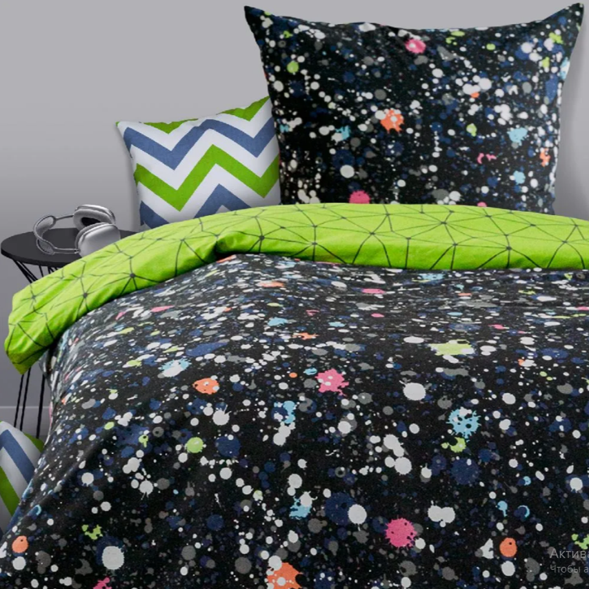 КПБ Василёк Тинейджер поплин 70261/3 Тетсуо твой стиль 1,5 спальный наволочка 1*70*70 для детей и подростков