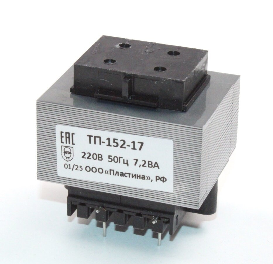 Трансформатор силовой ТП-152-17 (7,2 Вт) 2*12В хх
