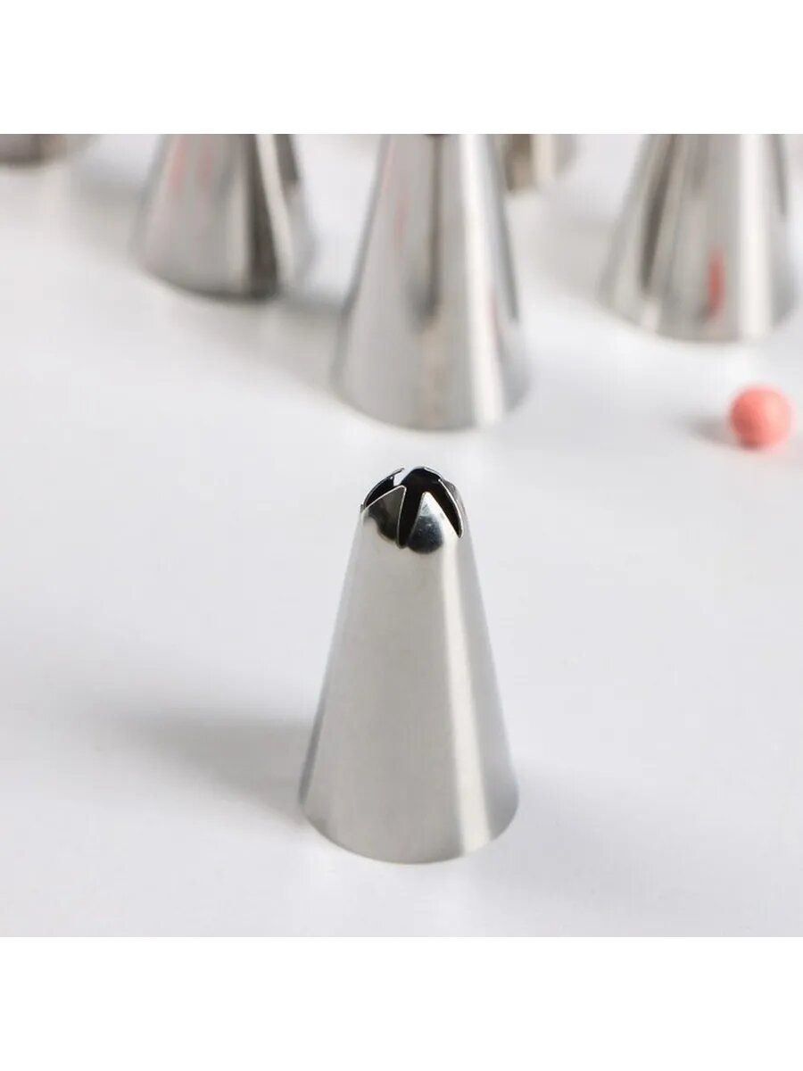 Профессиональный набор кондитерских насадок 24 шт.