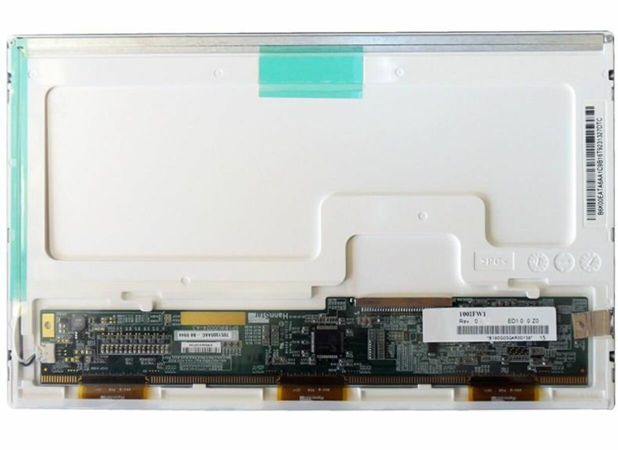 Матрица совместимая с 10.0" дюйма, HSD100IFW1-A04, WSVGA (1024x600) LED