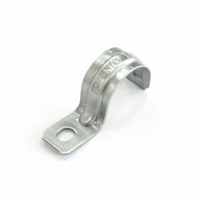 Скоба крепежная однолапковая СМО d19-20мм метал. (уп.100шт) Промрукав, промрукав PR08.2534 (100 шт.)