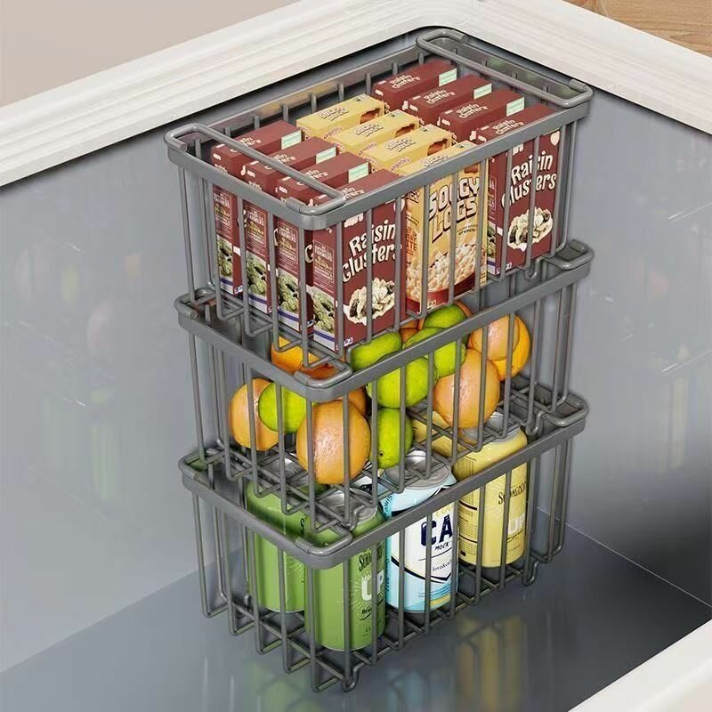 Корзина для морозильного ларя(37 15.5 18cm), Складной холодильный комплект предметов: достаточно большой, чтобы поместиться в морозильной камере.