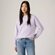 Свитшот Levi's, размер XS, , сиреневый