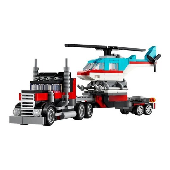 Конструктор LEGO Creator 3 в 1 Вертолет и Транспорт для Грузов, 270 деталей