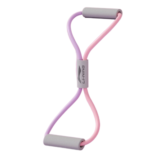 Эспандер для спины унисекс LiNing TPE, 343 pink purple multicolor, до 15 lbs