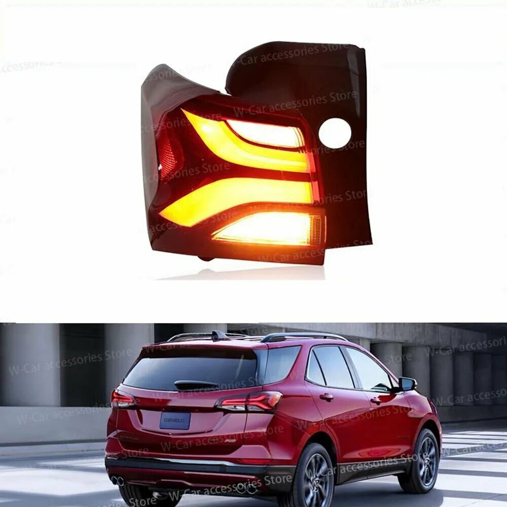 Фары автомобильные, Задний фонарь, 1 шт, арт. Сигнал поворота, стоп-сигнал, предупреждающий стоп-сигнал, задние фонари для Chevrolet Equinox 2021 2022