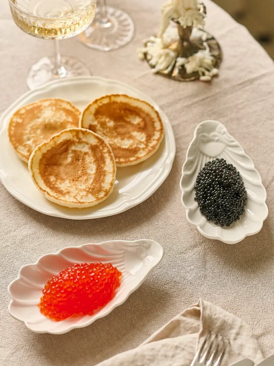 Тарелка керамическая сервировочная в форме ракушки 2шт