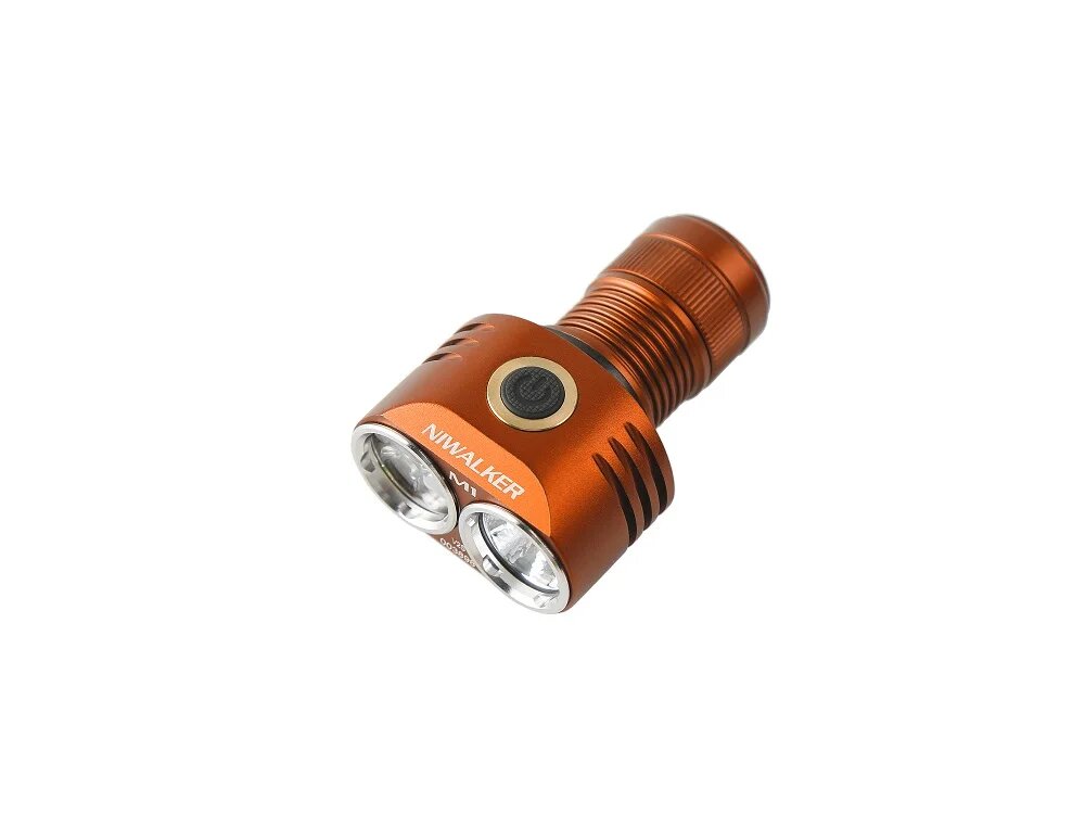 NIWALKER ETmini V2S 3050 люмен фонарь Orange, with 18350 battery