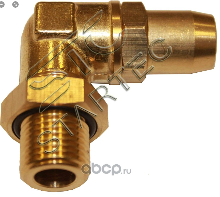 Фитинг угловой м12х1.5 d=12х1.5