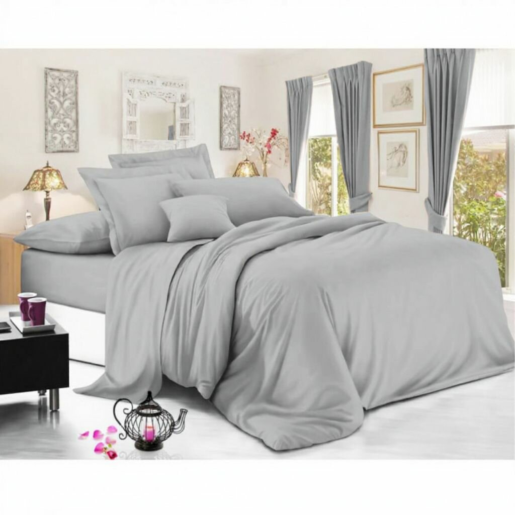 Постельное белье Emanuela Galizzi Elegance Biancheria da letto argento EGL/440711