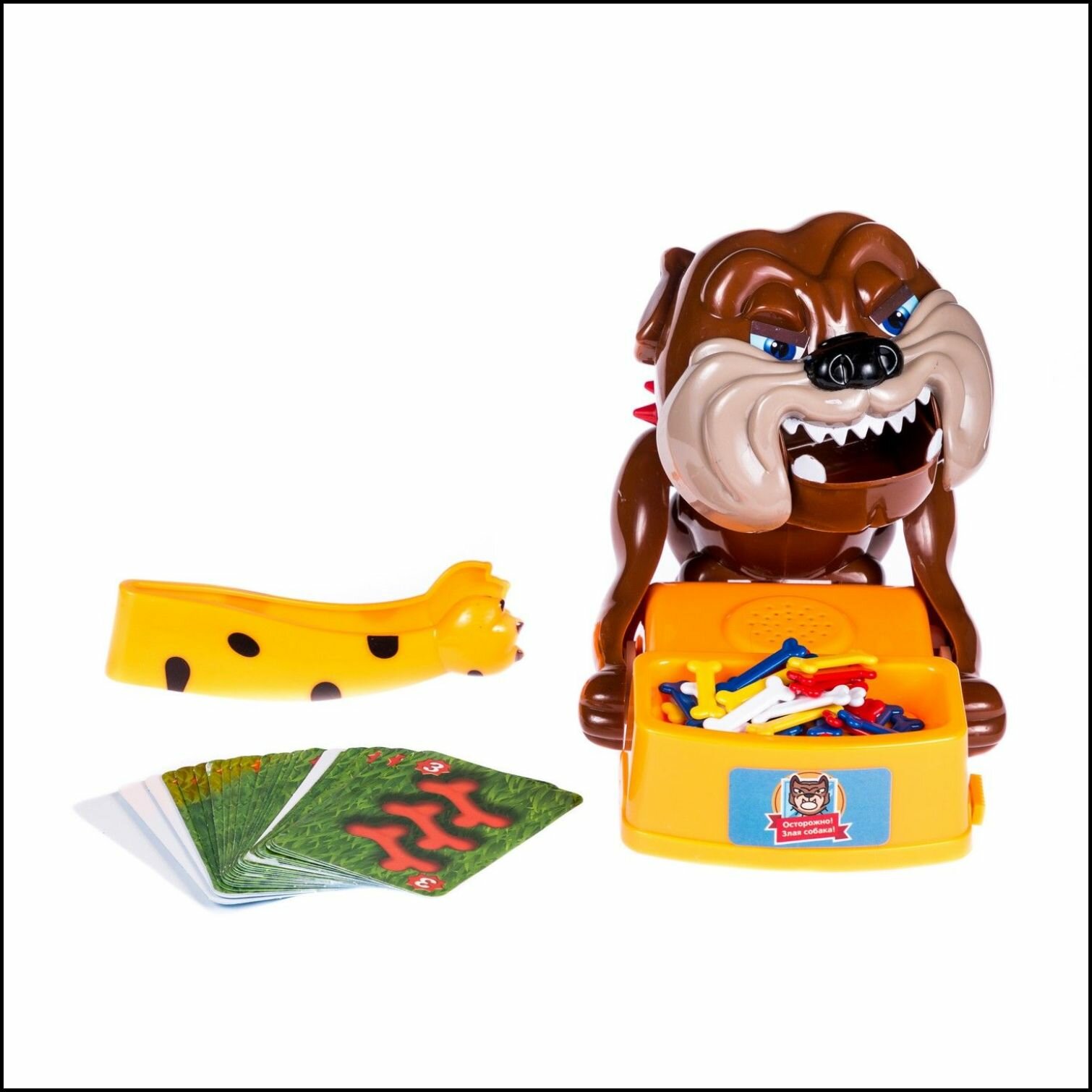 Настольные игры для детей 1TOY Злая собака мини/игровые наборы для девочек и мальчиков/семейные игры