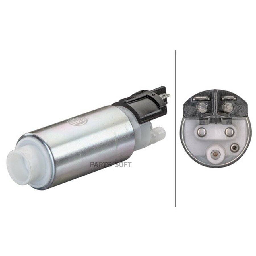 Насос топливный электрический! 3.0 bar Citroen Berlingo, Peugeot 206/406/607 от официального дистрибьютора, BEHR-HELLA, артикул 8TF358106531