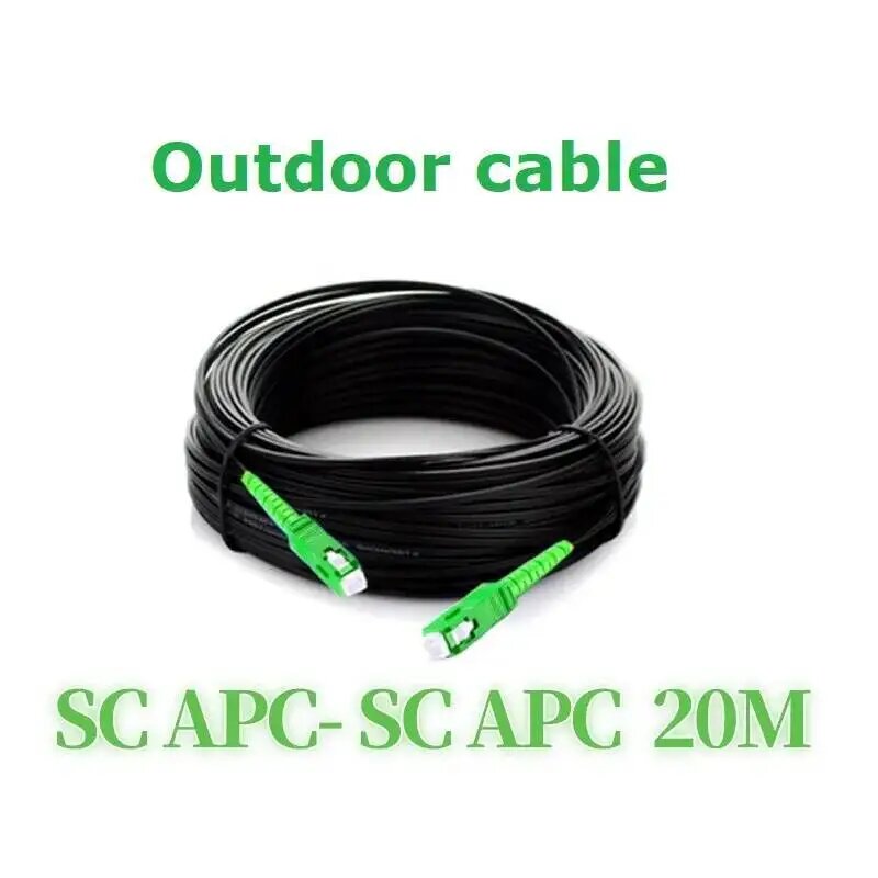 TianYee наружный бронированный оптоволоконный кабель SC/UPC-SC/UPC 100 м SC APC 20m