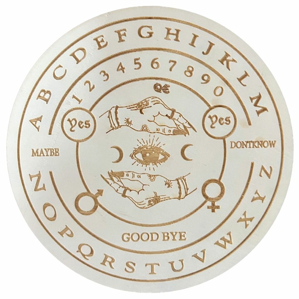 Деревянная доска с маятником в виде звезды, Биолокационный Алтарь для гадания и колдовства