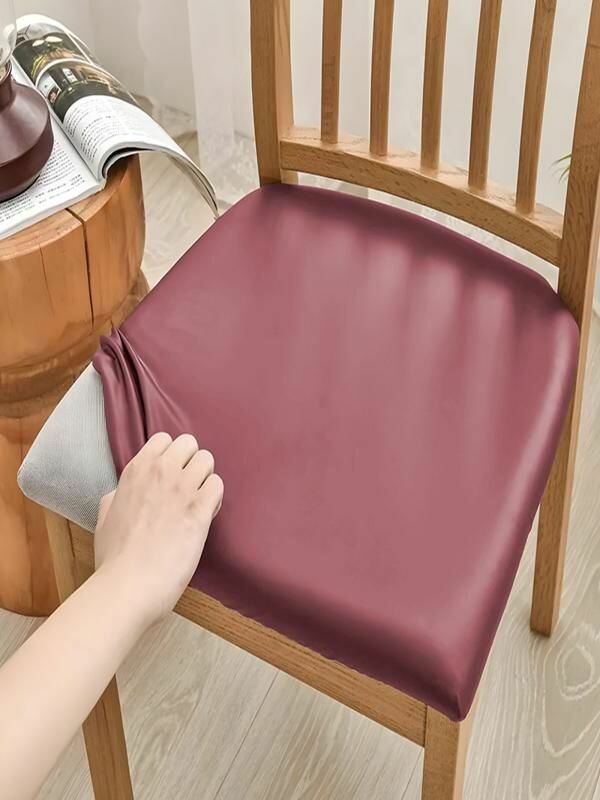 Чехол для стула из искусственной кожи