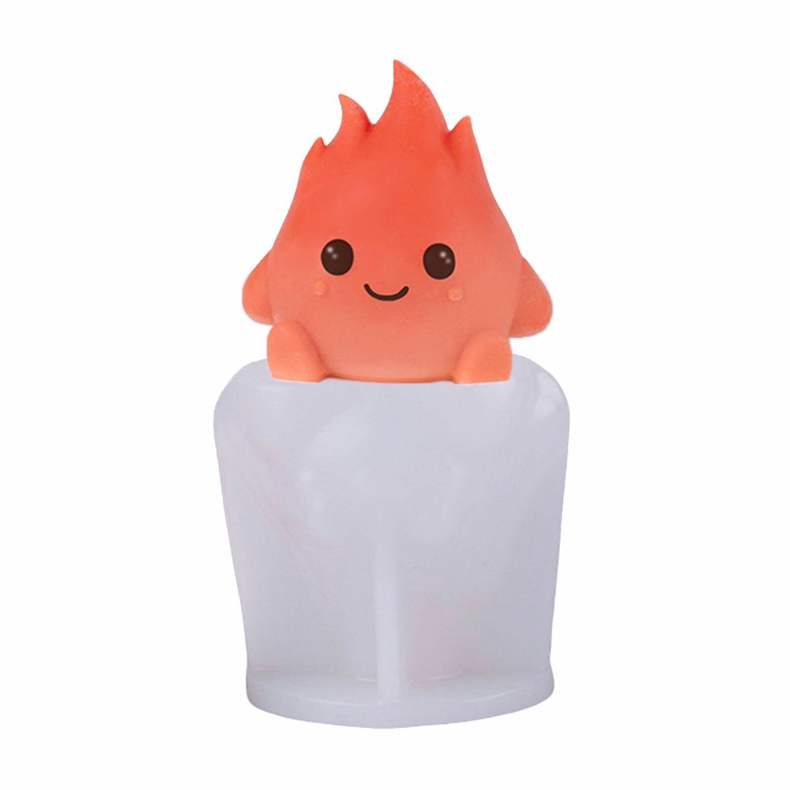 Силиконовые формы в форме пламени для изготовления свечей мыла шоколада тортов