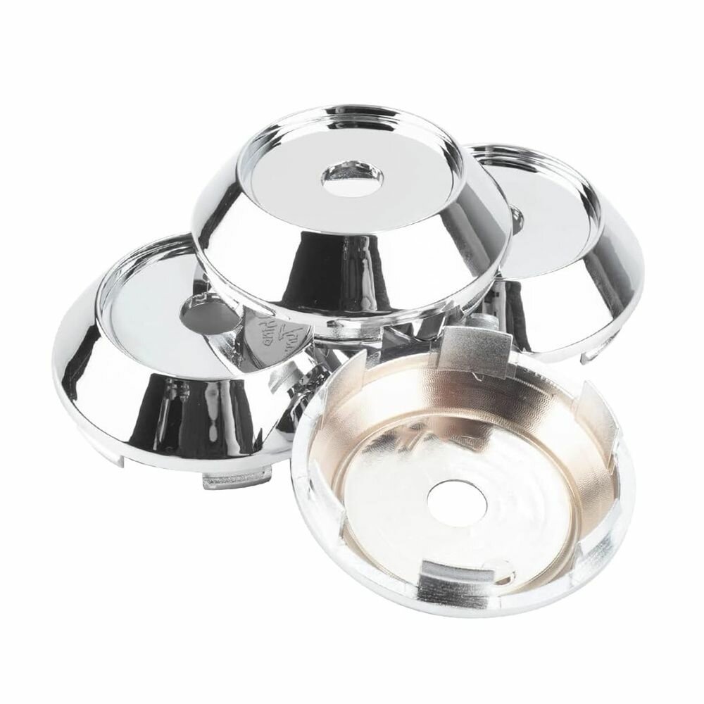 4x хромированная крышка ступицы 68 мм без лого