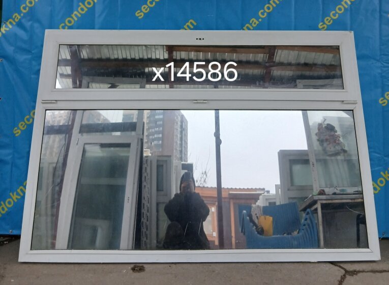 Пластиковое окно Б/У 1420(в) 540 об х 2100(ш)