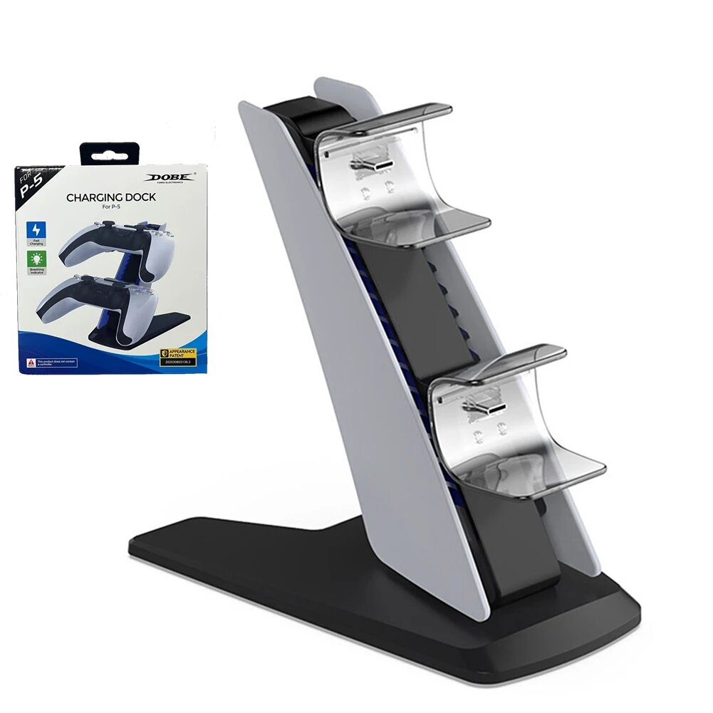 Зарядная док-станция для двух контроллеров PS5