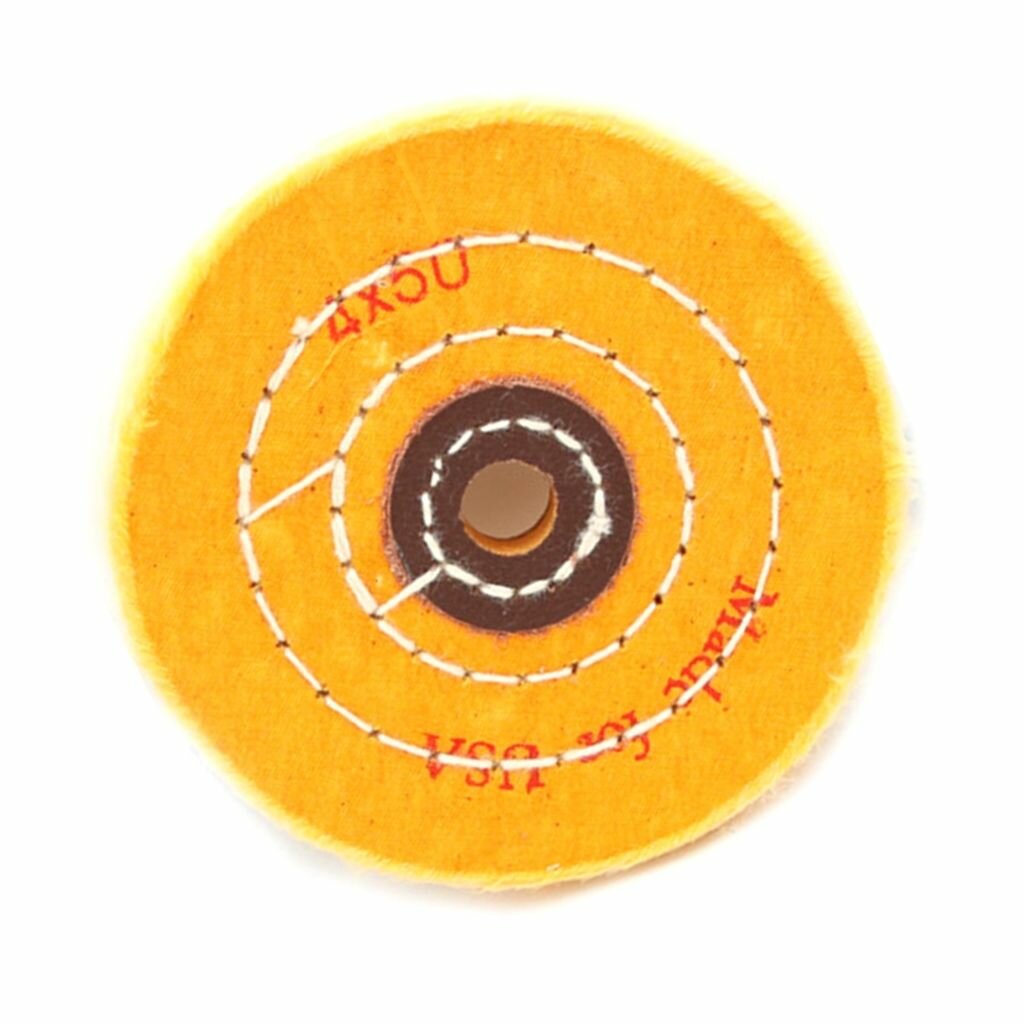 Полировальный круг для нержавеющей стали и алюминия, - 4 дюйма отверстия 12 мм
