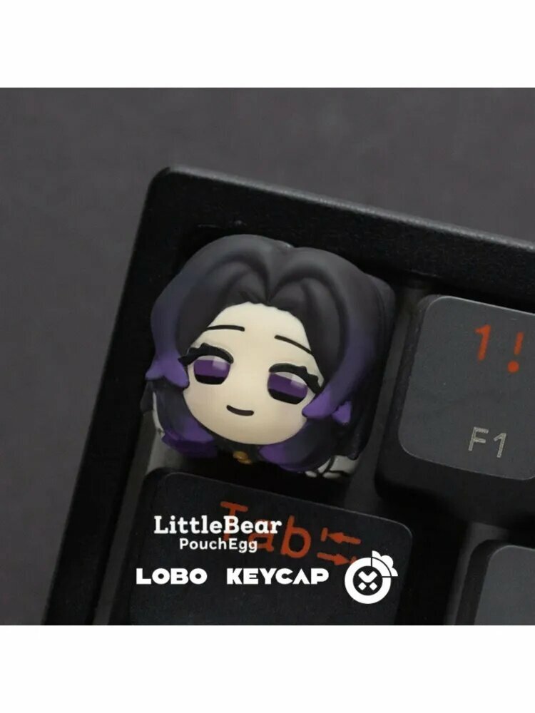 Кейкапы для механической клавиатуры: Столп насекомых - Синобу Котё, Истребитель демонов