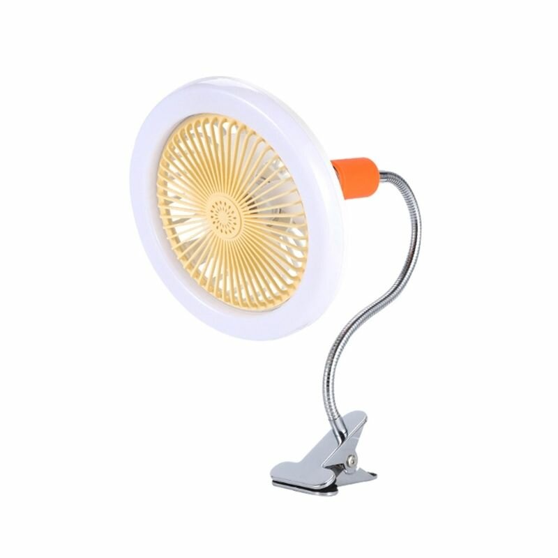 Вентилятор с лампой E27 с регулируемым светом 30W + 4W для охлаждения и освещения, - 2