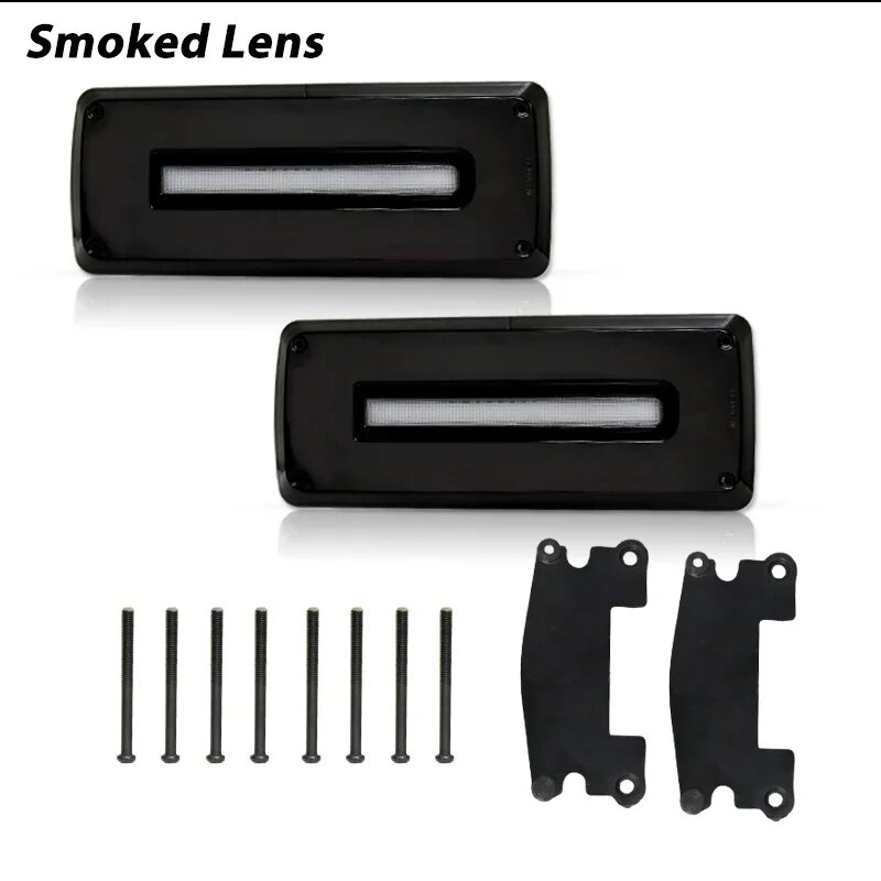 Фары Задние для Mercedes-Benz W463 G Class G500 G550 G55 G63 AMG 1990-2018 Smoked Lens