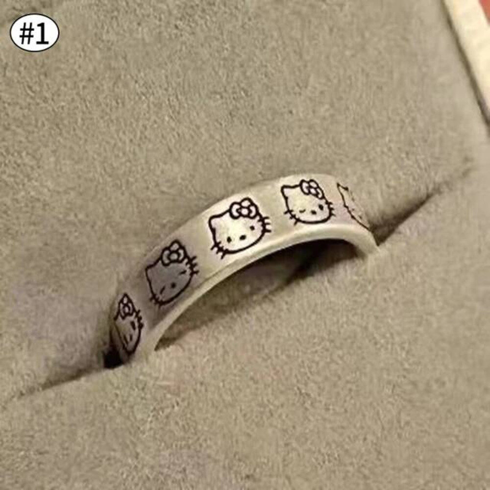 Кулон Sanrio Hello Kitty в виде милого мультяшного аниме-персонажа (ожерелье/браслет/кольцо), ювелирные аксессуары, рождественский подарок для женщин и девушек.