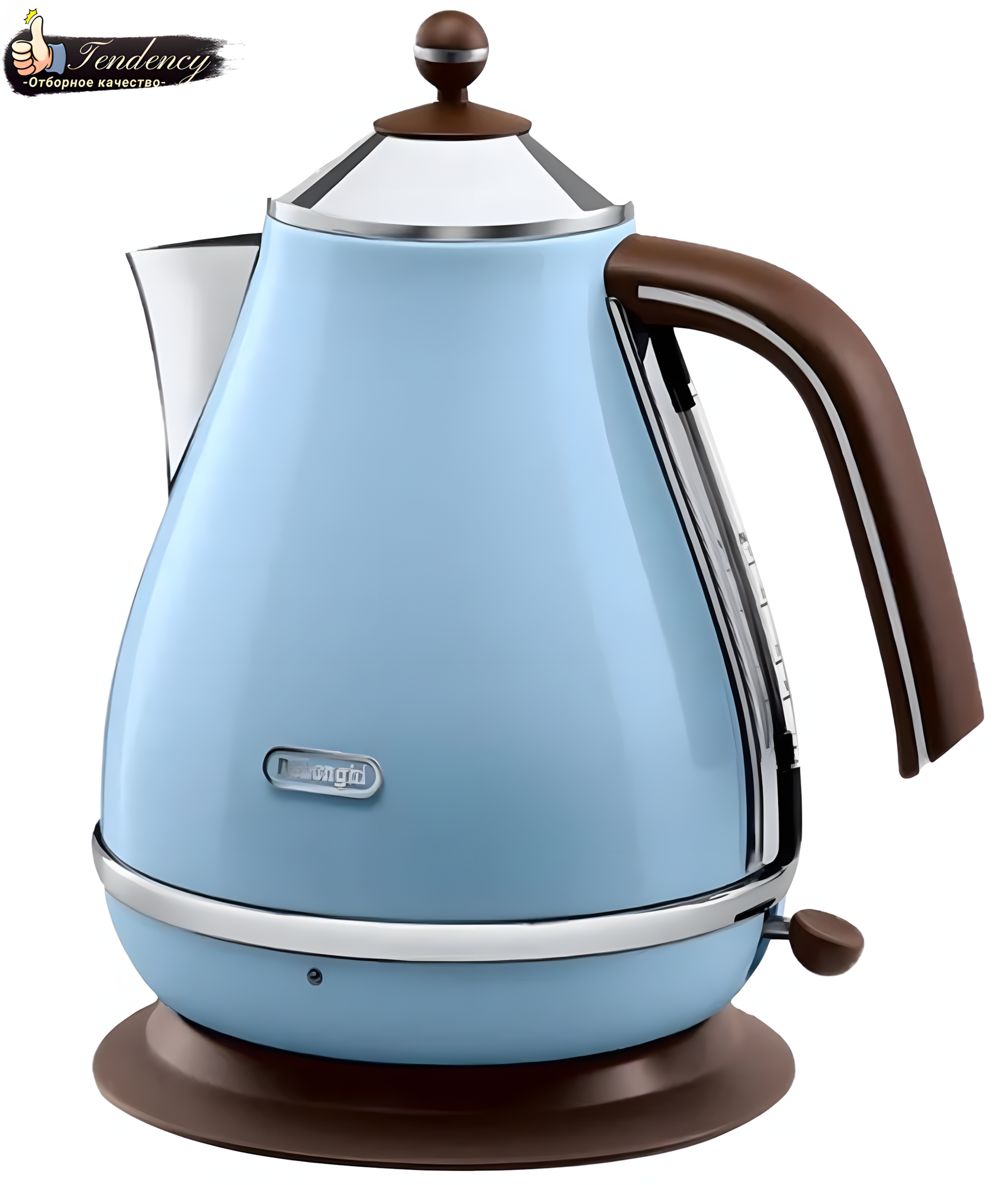 Электрический чайник DeLonghi KBOV2001. BG Icona Vintage Кремовый, 1.7л