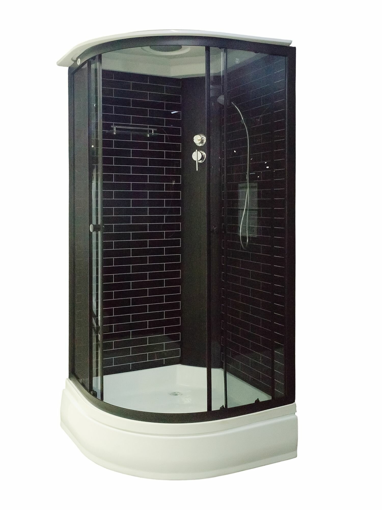 Кабина душевая COSTABELL SW-6291GBZ 900х900х2150 мм, средний поддон