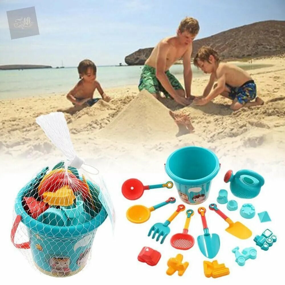 Детский набор для песочницы Сито Форма для ведра для маленьких мальчиков и девочек1
