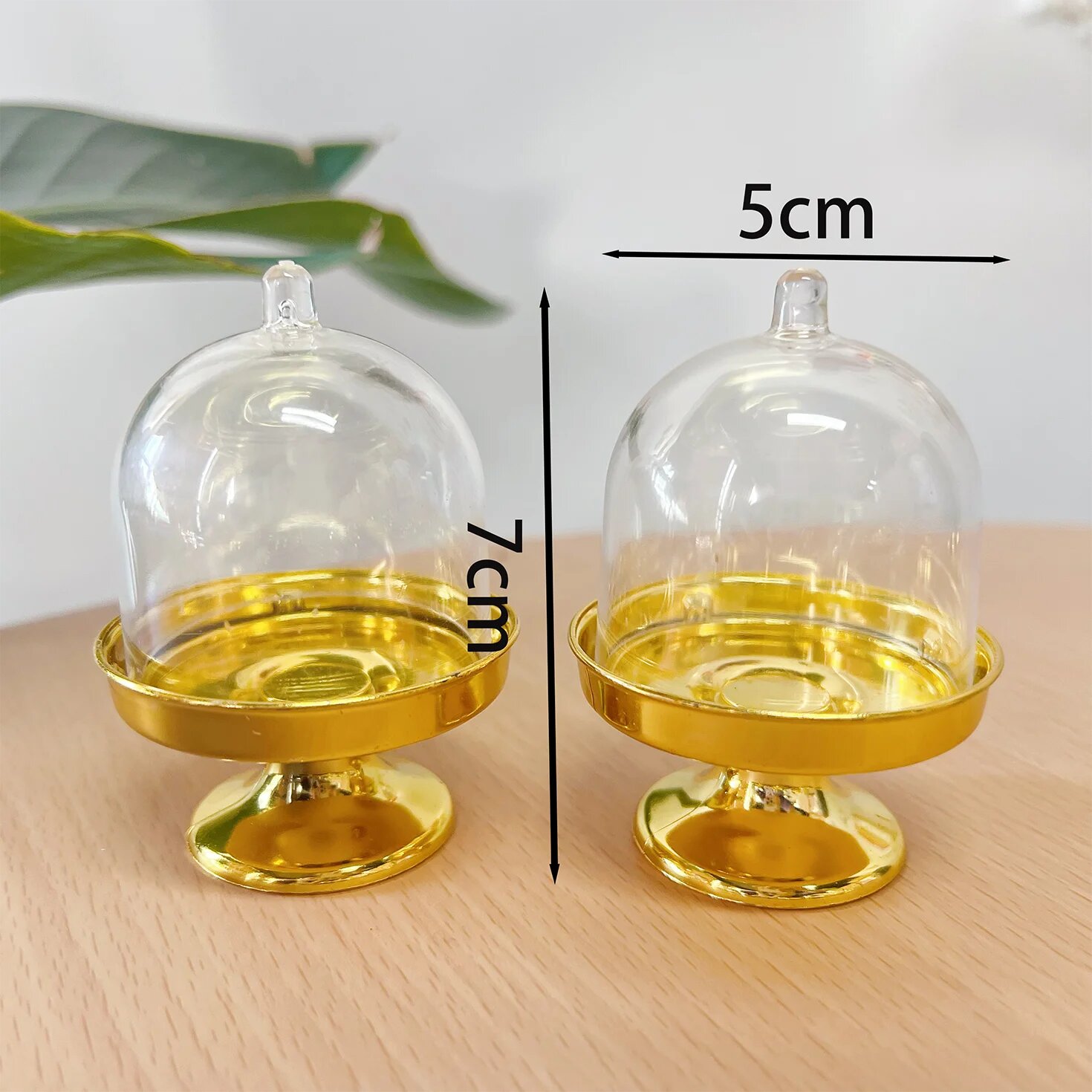 Мини-подставка Для Торта С Куполом, Пластиковый Поднос Для Кексов С Крышкой, Коробка Для Конфет, Украшения Для Свадьбы