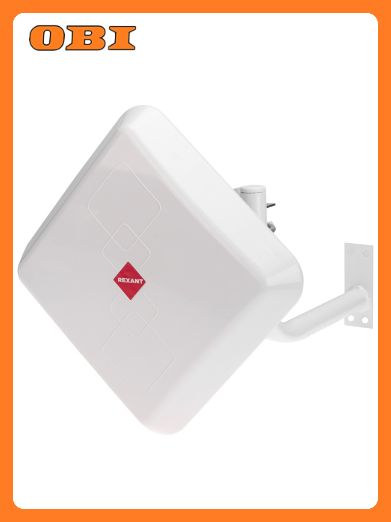 Комплект REXANT Pro, для развертывания Wi-Fi, выносная антенна, белый
