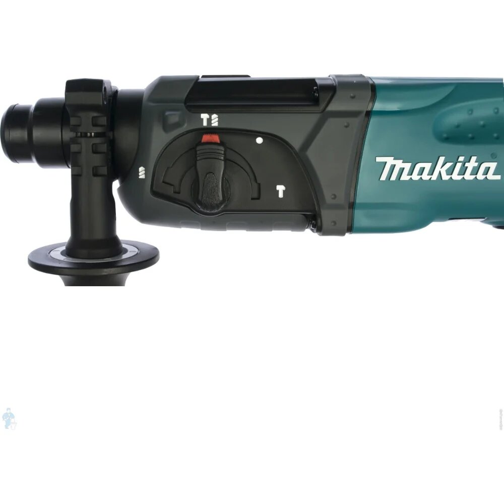 Перфоратор Makita HR2470 с мощностью 780 Вт, частотой ударов до 4500 уд/мин и режимом долбления для профессионального ис — фото 1