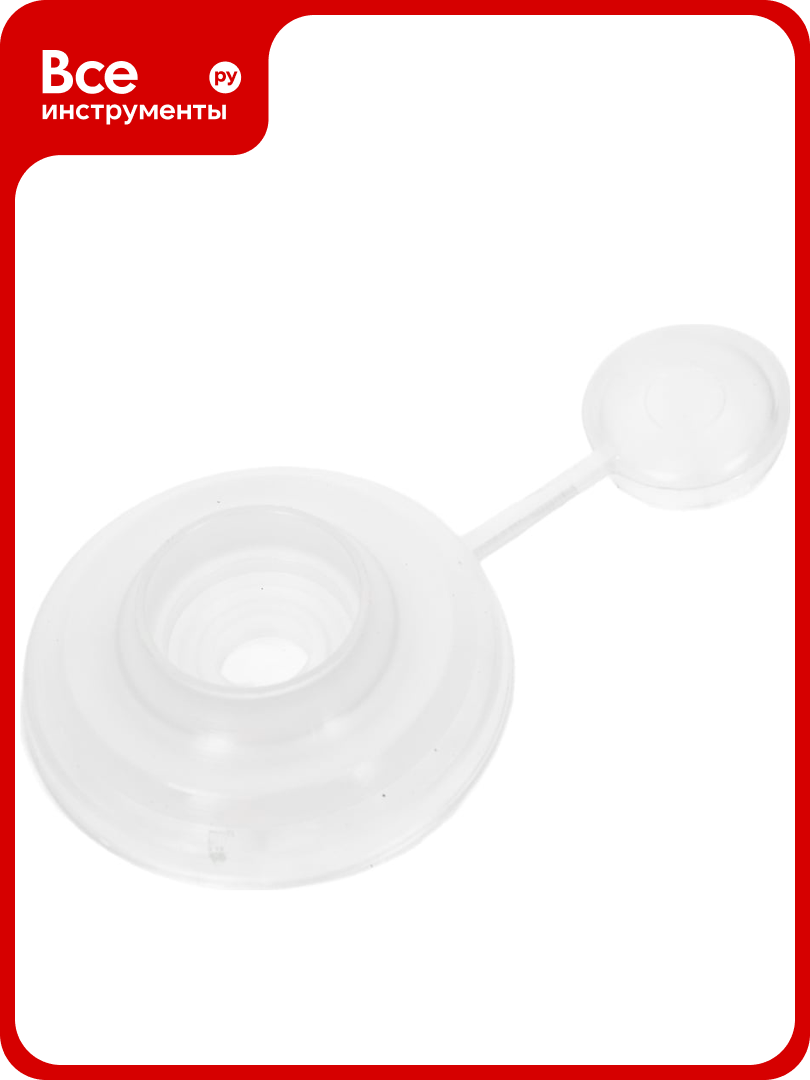 Термошайба с крышечкой Инсвартех прозрачная, 50 шт. IST0427