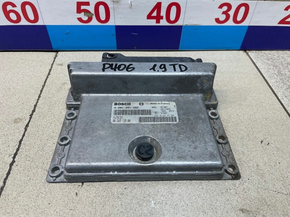 Блок управления двигателем Peugeot 406 1.9d 9624519580