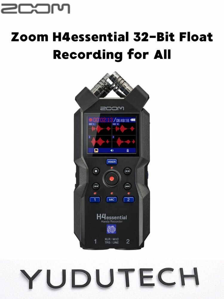 Zoom H4 essential Студийный рекордер/проигрыватель