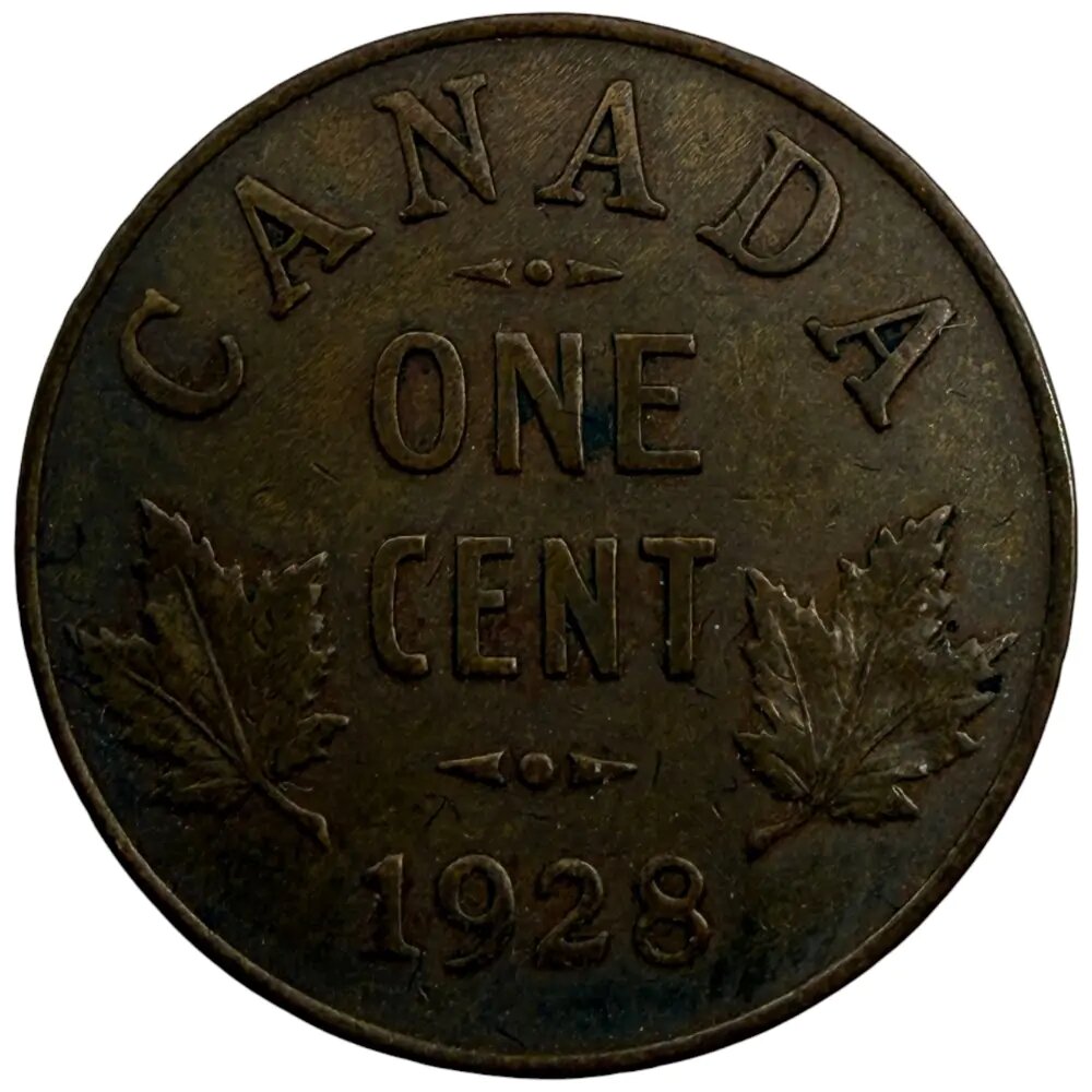 Канада 1 цент 1928 г.