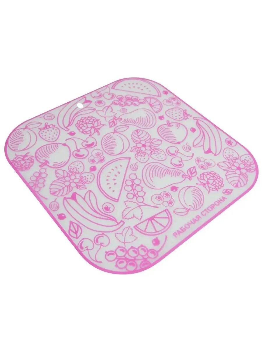 Прочная разделочная доска для фруктов 28х28 см