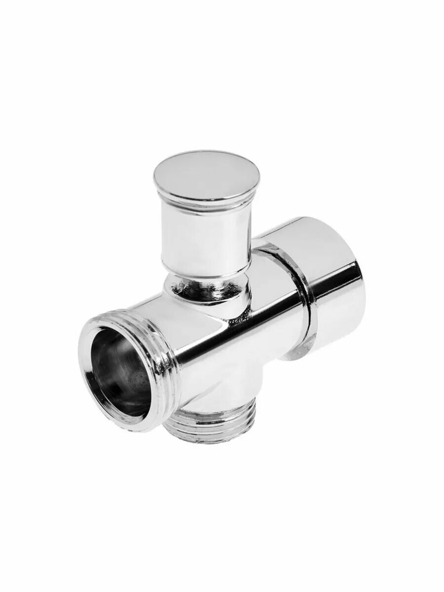 Современный переключатель для смесителя с хромом