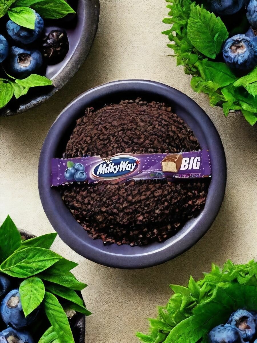 Шоколад Milkyway BIG Черника 12шт х 52г